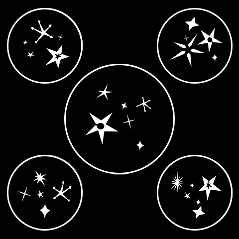 Christmas Whimsy Star Gobos – gobonomics