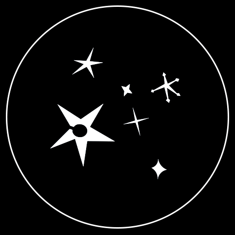 Christmas Whimsy Star Gobo 1 of 5 – gobonomics