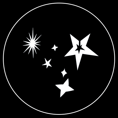 Christmas Whimsy Star Gobo 4 of 5 – gobonomics