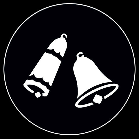 Whimsy Christmas Bells Gobo Series of 6 Designs – gobonomics