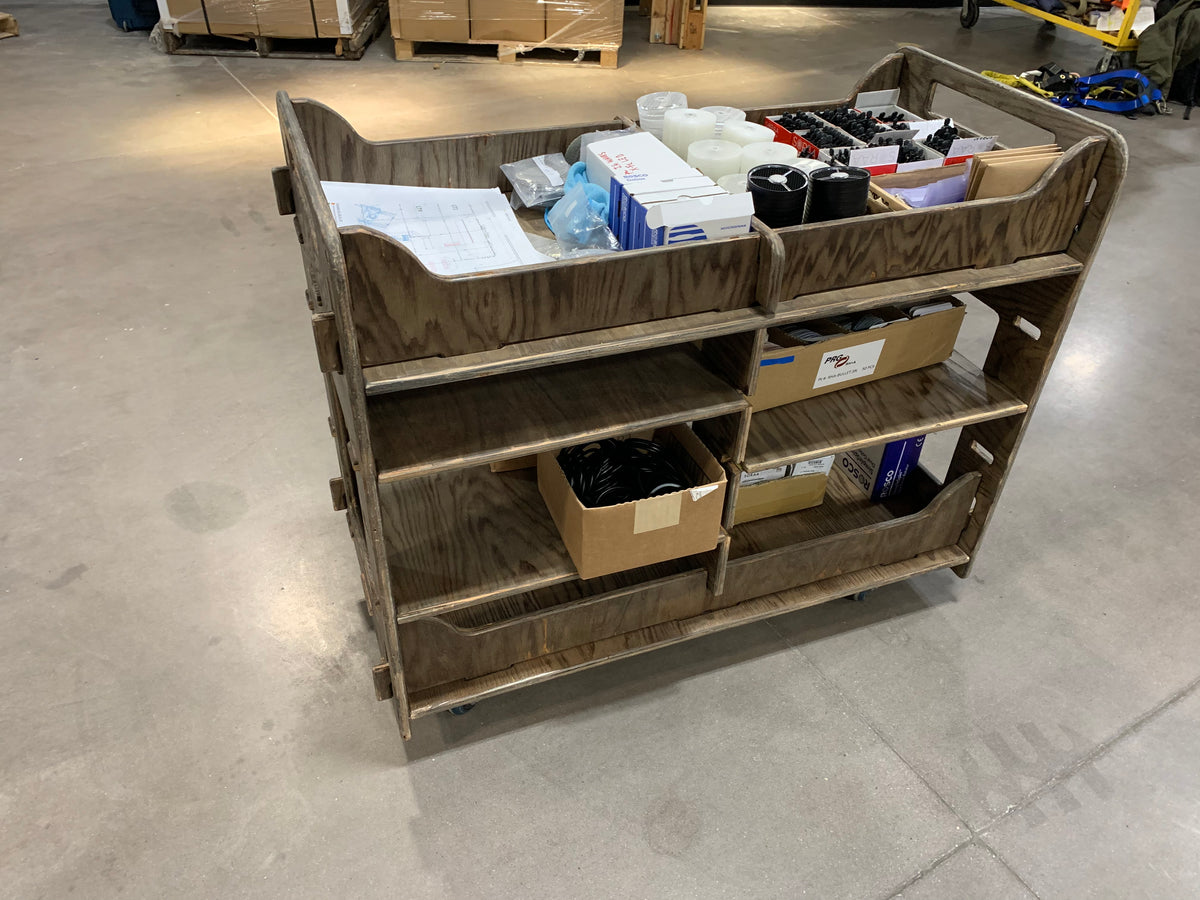 The Museum Cart – A premium flat-pack utility cart – gobonomics