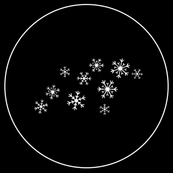 Classic Snowflake Gobo Series of 8 Designs – gobonomics